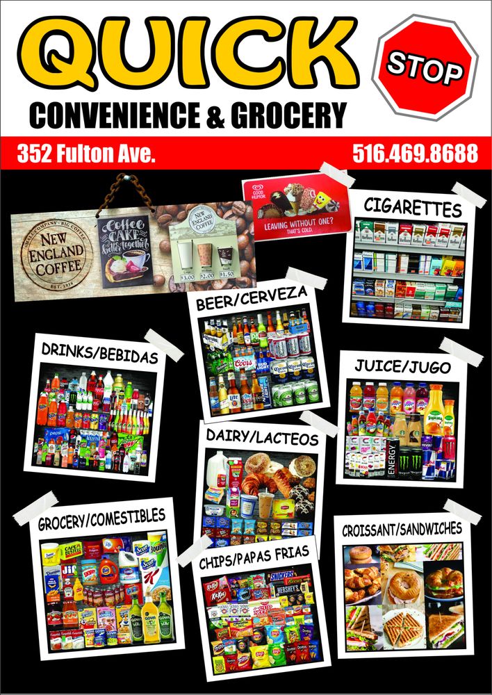 QUICK STOP CONVENIENCE AND GROCERY - 352 Fulton Ave, Hempstead, New ...