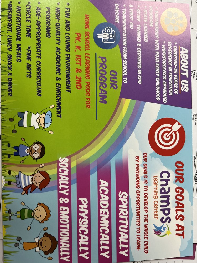 CHAMPS LEARNING CENTER - Updated December 2025 - 4801 N Cage Blvd ...