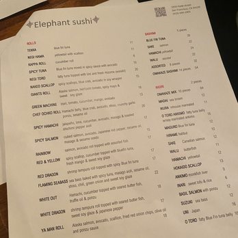 ELEPHANT SUSHI - Updated March 2025 - 1108 Photos & 945 Reviews - 1916 ...