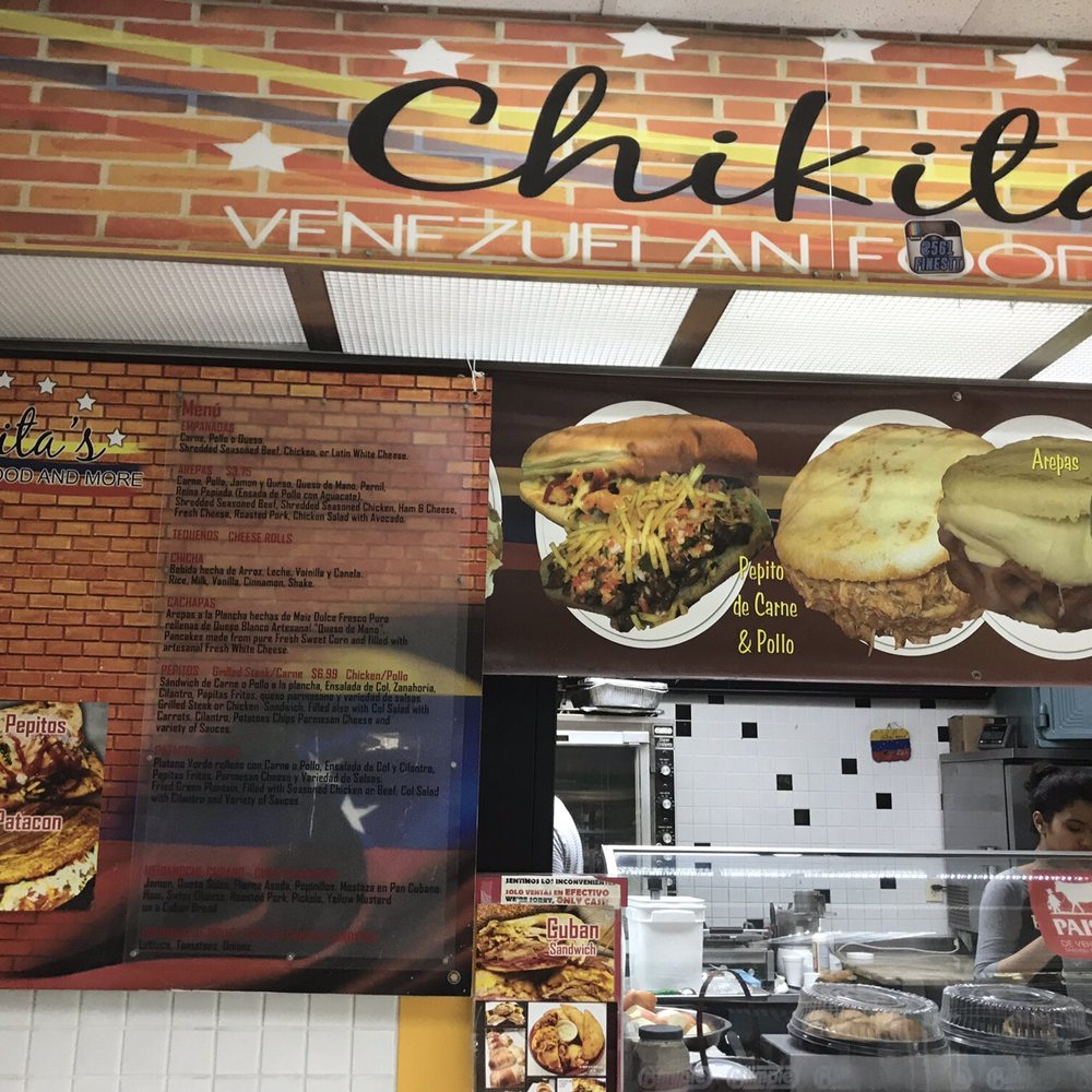 Venezuelan Restaurant Menu