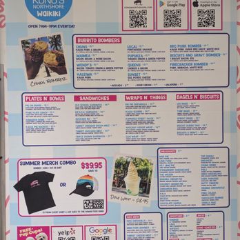 KONO’S NORTHSHORE - WAIKIKI - Updated December 2025 - 1045 Photos & 926 ...
