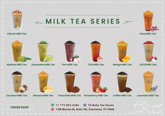 TA BOBA TEA HOUSE - Updated December 2025 - 1708 Monroe St, Commerce, Texas - Bubble Tea - Phone ...