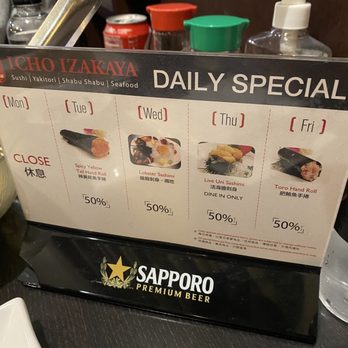 ICHO IZAKAYA - Updated September 2024 - 1640 Photos & 393 Reviews ...