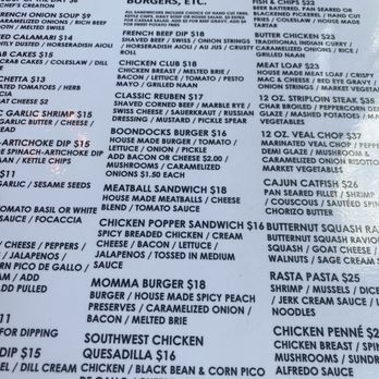 THE BOONDOCKS EATERY - Updated December 2025 - 24 Photos & 16 Reviews ...