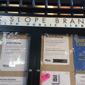 BROOKLYN PUBLIC LIBRARY - PARK SLOPE LIBRARY - Updated October 2025 ...