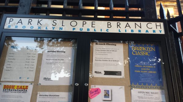 BROOKLYN PUBLIC LIBRARY - PARK SLOPE LIBRARY - Updated October 2025 ...
