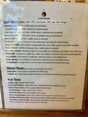 O-CHA TEA BAR - Updated December 2025 - 459 Photos & 34 Reviews - 1116 ...