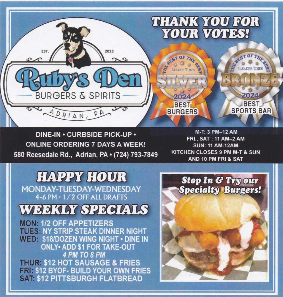 RUBY’S DEN BURGERS AND SPIRITS - Updated October 2025 - 23 Photos - 580 ...