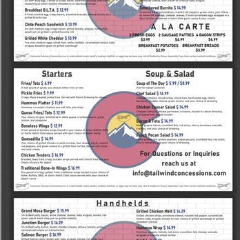 TAILWIND CONCESSIONS - Updated December 2025 - 800 Eagle Dr, Grand ...