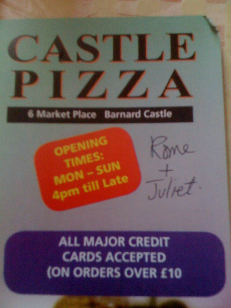 CASTLE PIZZA - Updated August 2025 - 6 Market Place, Barnard Castle ...