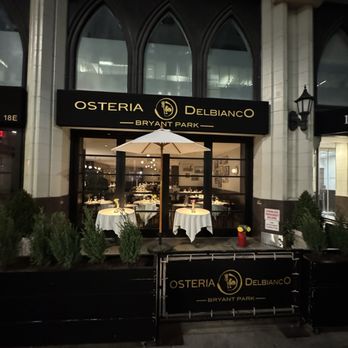 OSTERIA DELBIANCO BRYANT PARK - Updated April 2025 - 136 Photos & 49 ...