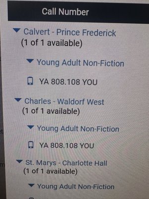 CHARLES COUNTY PUBLIC LIBRARY - WALDORF WEST BRANCH - Updated October ...