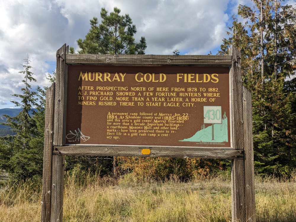 MURRAY GOLD FIELDS HISTORICAL MARKER - Updated August 2024 - Mullan ...