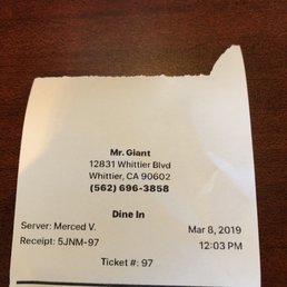 MR. GIANT - Updated January 2026 - 335 Photos & 582 Reviews - 12831 ...