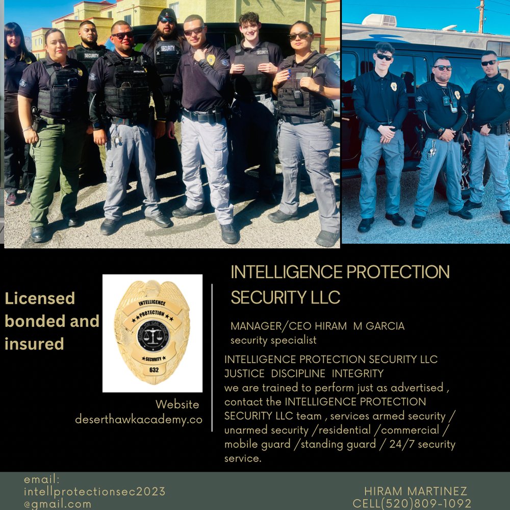 INTELLIGENCE PROTECTION SECURITY - Updated October 2025 - Request a ...