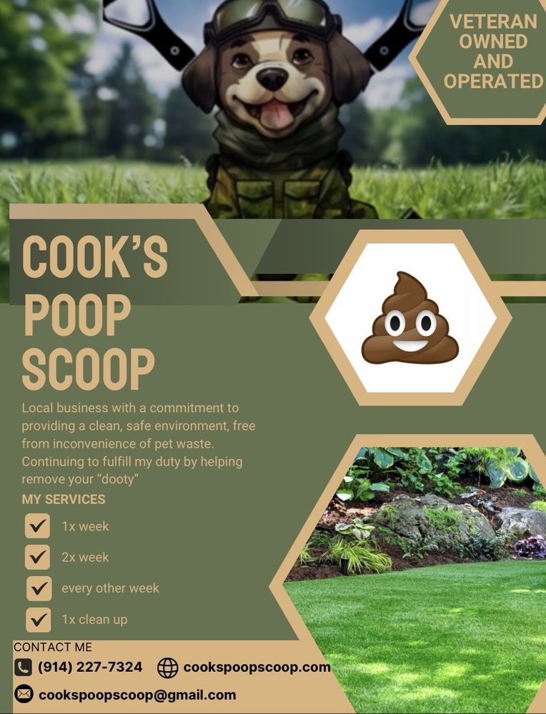 COOK’S POOP SCOOP - Updated May 2025 - Request Information - Pleasant ...