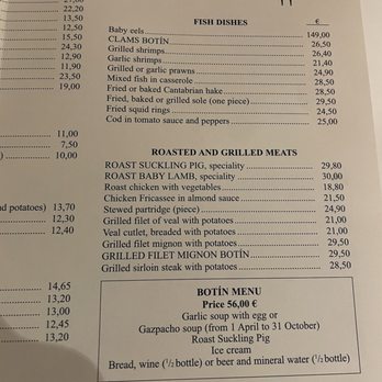 Reviews of BOTÍN - Updated September 2024 - 2253 Photos & 768 Reviews ...