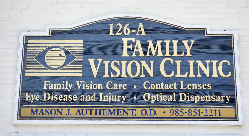FAMILY VISION CLINIC - Updated July 2025 - 126 Corporate Dr, Houma ...