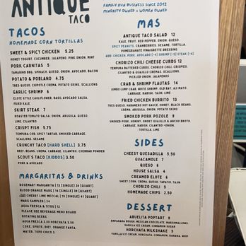 ANTIQUE TACO - Updated June 2025 - 1335 Photos & 1398 Reviews - 1360 N ...