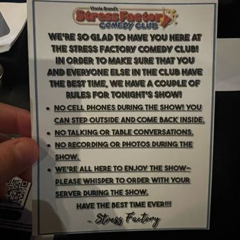 STRESS FACTORY COMEDY CLUB - Updated October 2025 - 280 Photos & 319 ...