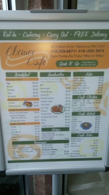 CHIMES CAFE - Updated December 2025 - 4814 Seton Dr, Baltimore ...