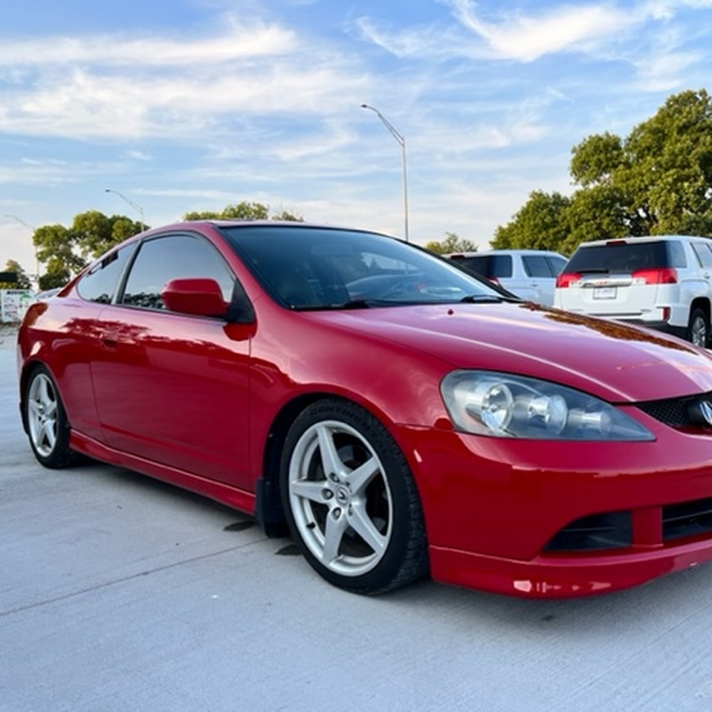Slammed Red Rsx Type S