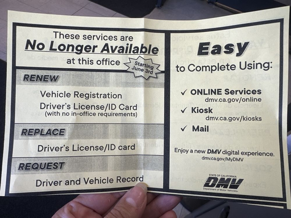 DMV - REEDLEY OFFICE - Updated October 2025 - 22 Reviews - 558 E Dinuba ...