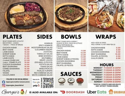 GEORGIE’S MEDITERRANEAN CUISINE - Updated May 2024 - 75 Photos & 33 ...
