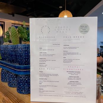AKAMAI COFFEE - Updated July 2024 - 539 Photos & 520 Reviews - 1325 S ...