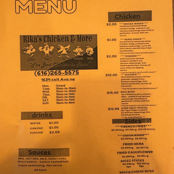 RIKA’S CHICKEN & MORE - Updated January 2026 - 20 Photos - 736 ...