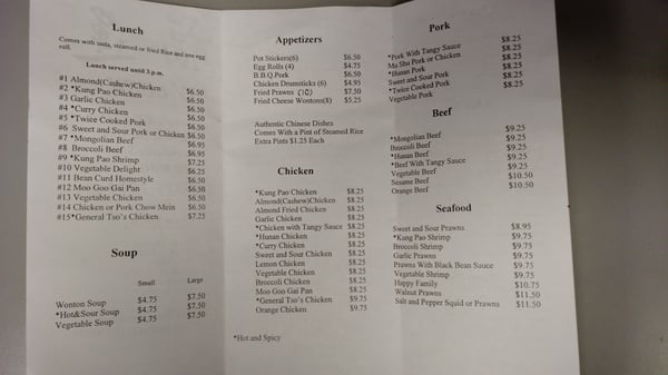 JOY LUCK RESTAURANT - Updated January 2026 - 44 Reviews - 81 Chimacum ...