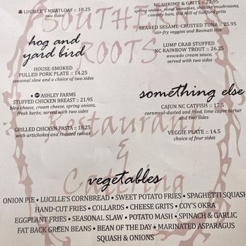 SOUTHERN ROOTS - Updated November 2024 - 489 Photos & 499 Reviews - 119 ...
