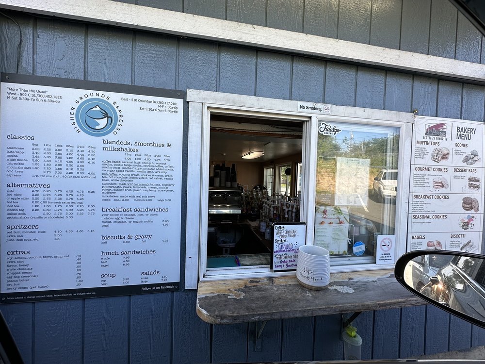 HIGHER GROUNDS ESPRESSO - Updated December 2025 - 33 Reviews - 802 S C St, Port Angeles ...