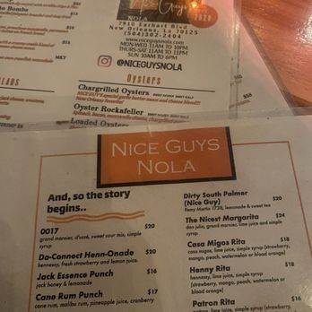 NICE GUYS NOLA - Updated March 2025 - 919 Photos & 534 Reviews - 7910 ...