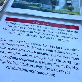 FORDYCE BATHHOUSE VISITORS CENTER - Updated October 2025 - 765 Photos ...