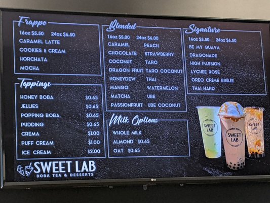 SWEET LAB BOBA TEA & DESSERTS - 187 Photos & 161 Reviews - 1401 S Lower ...