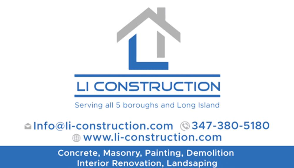 LI CONSTRUCTION - Updated September 2025 - Request Consultation ...