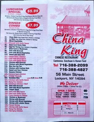 CHINA KING - Updated December 2025 - 24 Photos & 20 Reviews - 56 Main ...