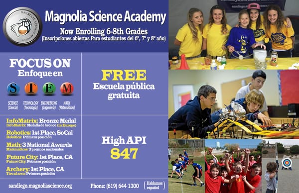 MAGNOLIA SCIENCE ACADEMY - SAN DIEGO - Updated December 2025 - 13 ...
