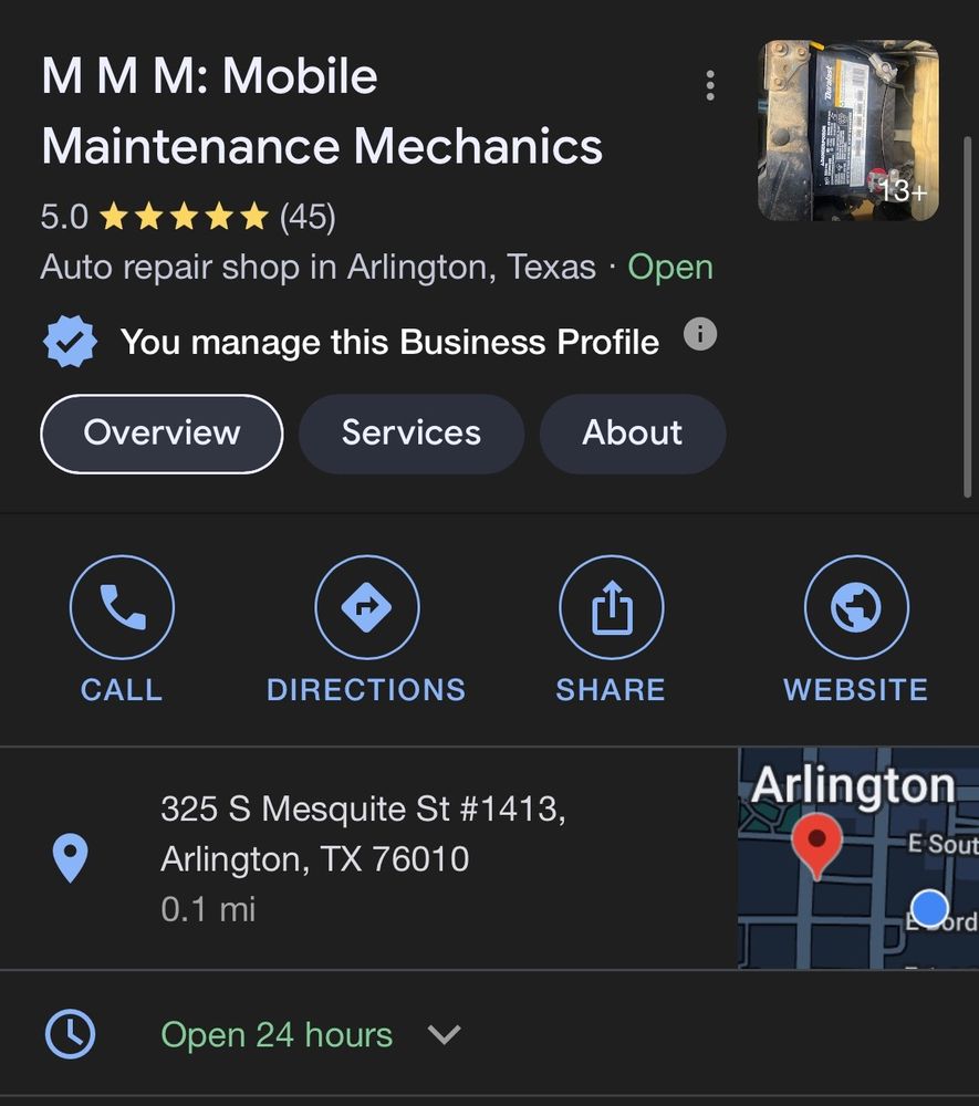 MMM MOBILE MAINTENANCE MECHANICS - Updated October 2025 - 350 North St Paul St, Dallas, Texas ...