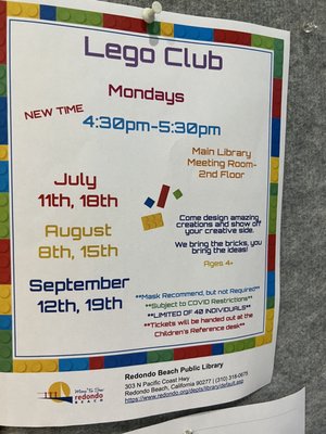 REDONDO BEACH PUBLIC LIBRARY -- THE MAIN LIBRARY - Updated December ...