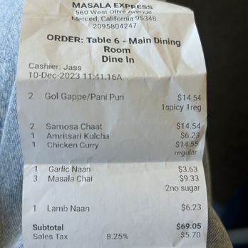 MASALA EXPRESS - Updated June 2024 - 114 Photos & 131 Reviews - 560 W ...
