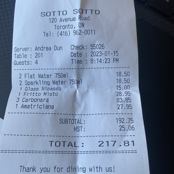 RISTORANTE SOTTO SOTTO - Updated January 2026 - 275 Photos & 147 ...