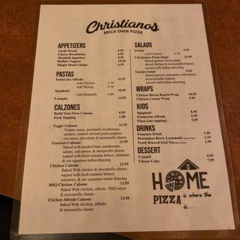 CHRISTIANOS PIZZA - Updated November 2025 - 25 Photos & 61 Reviews ...