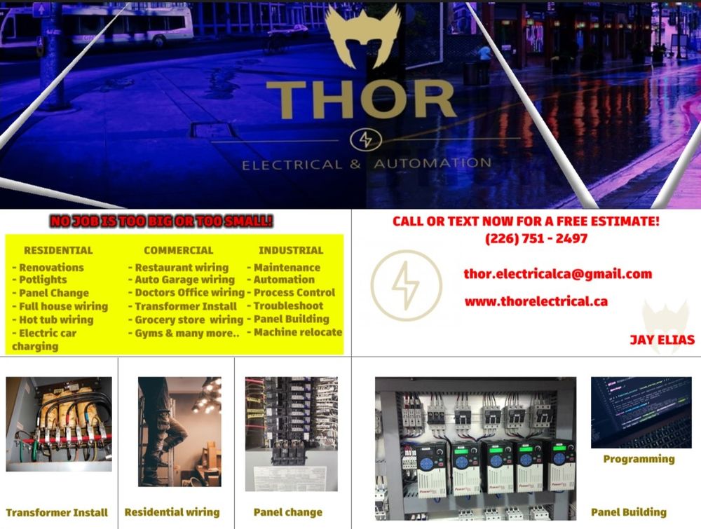 THOR ELECTRICAL & AUTOMATION - Updated December 2024 - New Hamburg ...