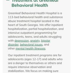 Hospitals - GREENLEAF BEHAVIORAL HEALTH HOSPITAL - 12 Photos & 14 ...