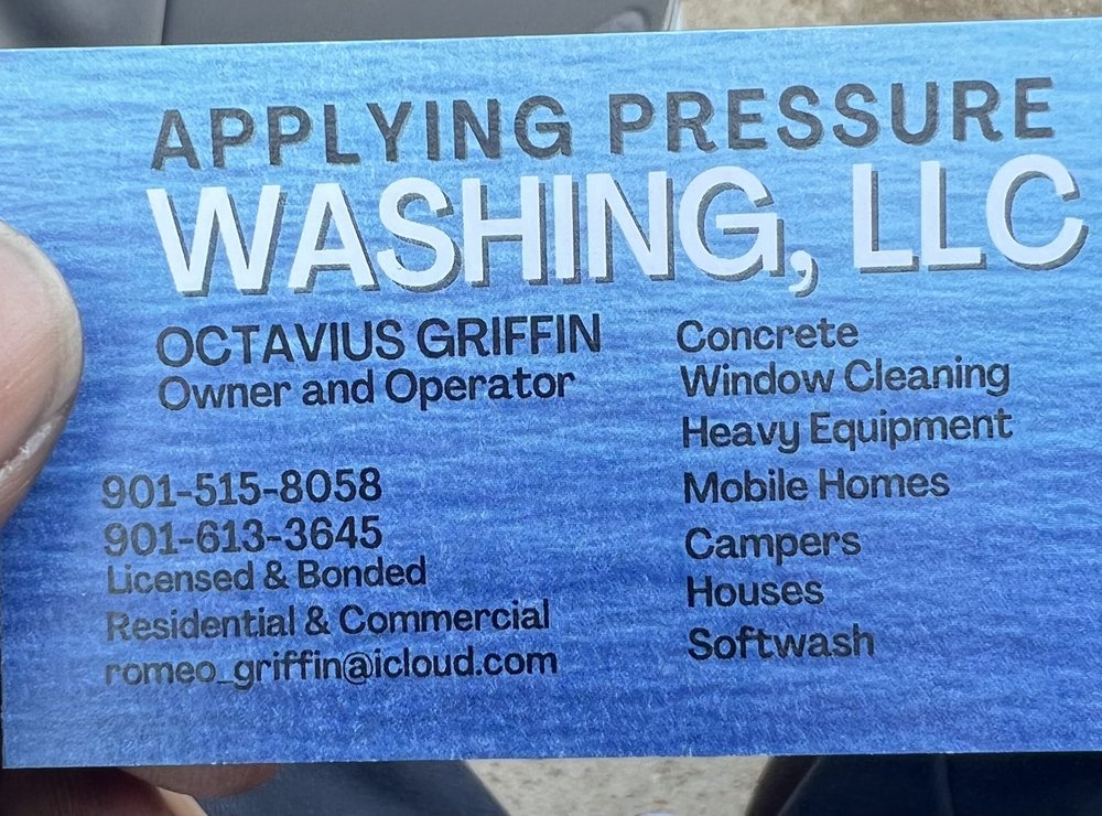 APPLYING PRESSURE WASHING - Updated June 2024 - Jackson, Mississippi - Pressure Washers - Phone ...