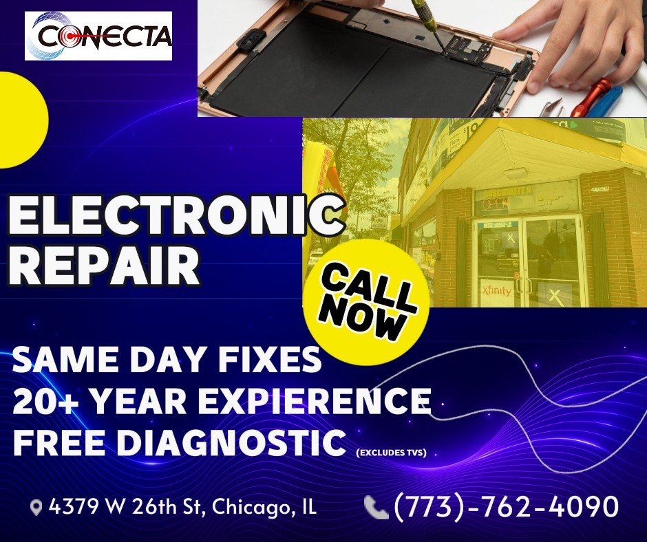 CONECTA - Updated October 2025 - 20 Photos - 4379 W 26th St, Chicago, Illinois - Electronics ...