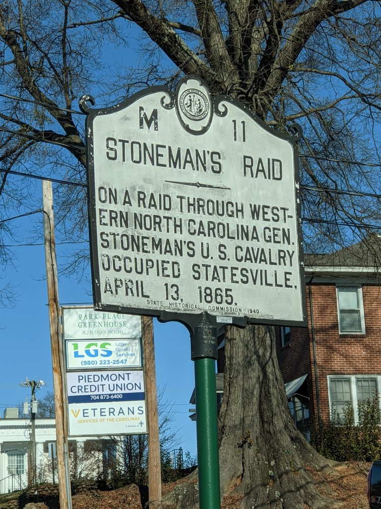 STONEMAN’S RAID HISTORICAL MARKER - Updated October 2024 - 150 E Front ...