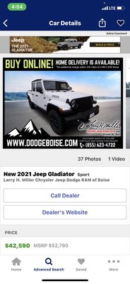 LARRY H. MILLER CHRYSLER JEEP DODGE RAM BOISE - Updated December 2025 ...